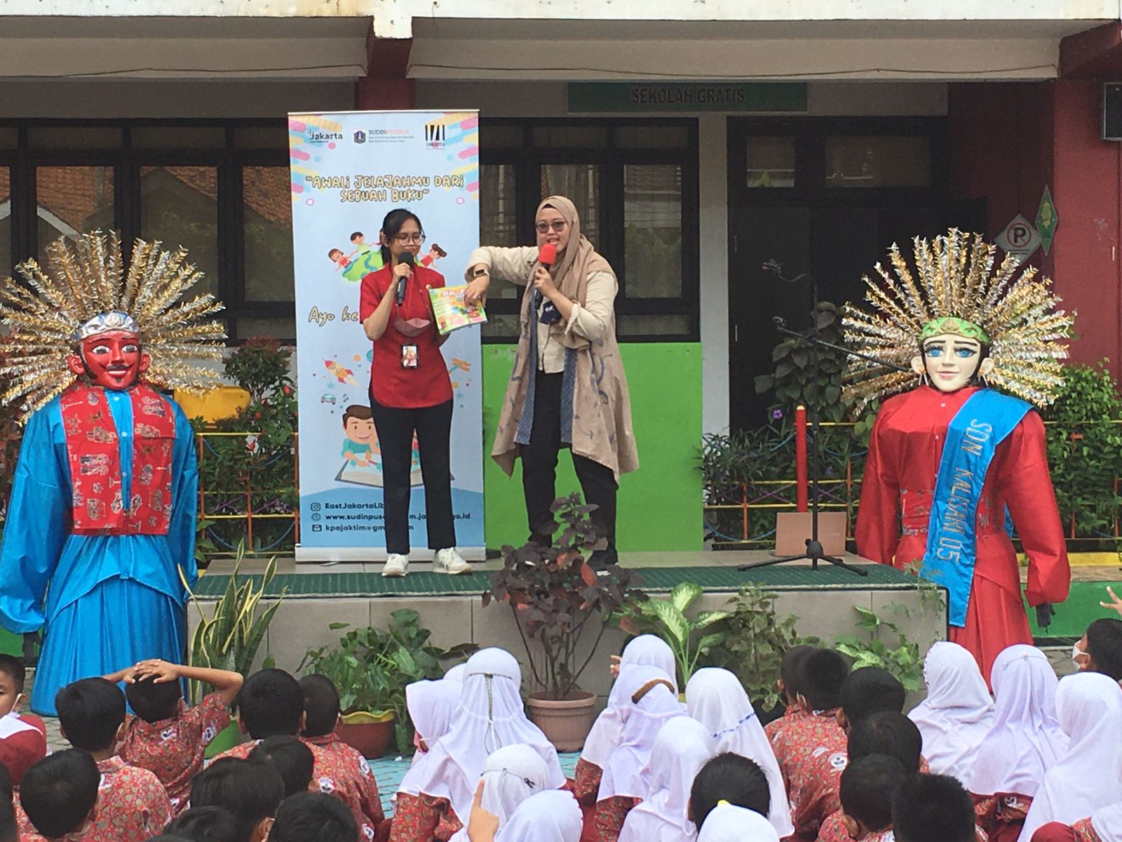 Wisata Literasi Bersama SDN Kalisari 05 - JAKLITERA