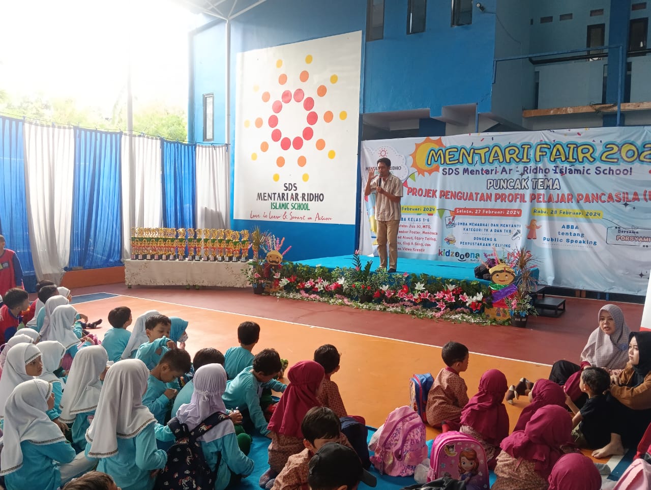 Wisata LiterAsyik Ke SDS Mentari Ar-Ridho Islamic School - JAKLITERA